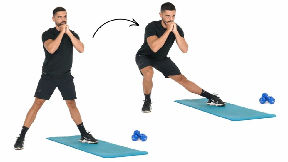 Fente Bulgare avec haltères : Guide d'explications et Démonstration (VIDEO)