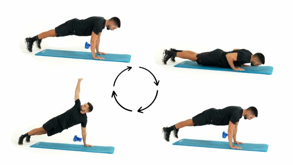 T-Push-ups : Exercice Fitness, démonstration et technique